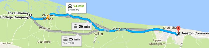 North Norfolk Visitor’s Guide: Beeston Common